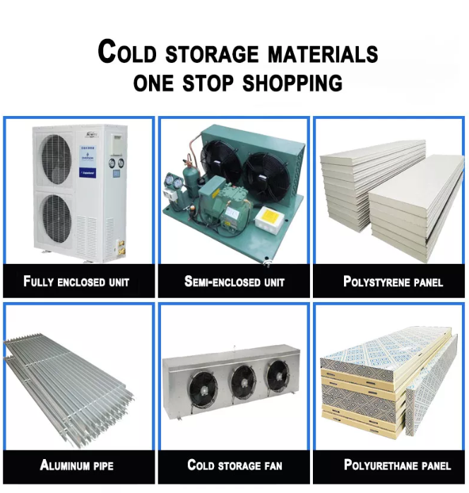 40FT Container Freezer Chiller Freezer Container Cold Storage Room